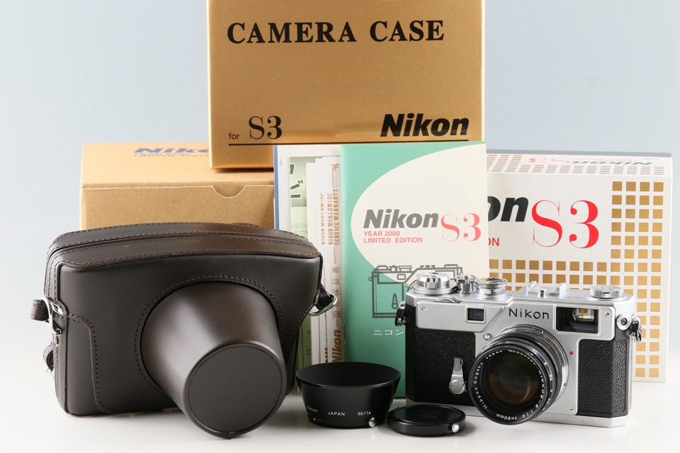 Nikon Nikon S3 Year 2000 Limited Edition + Nikkor-S 50mm F/1.4 Lens ...